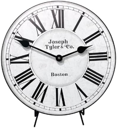 Classic White Wall Clock | Ultra Quiet Quartz Mechanism | Hand Made in ...