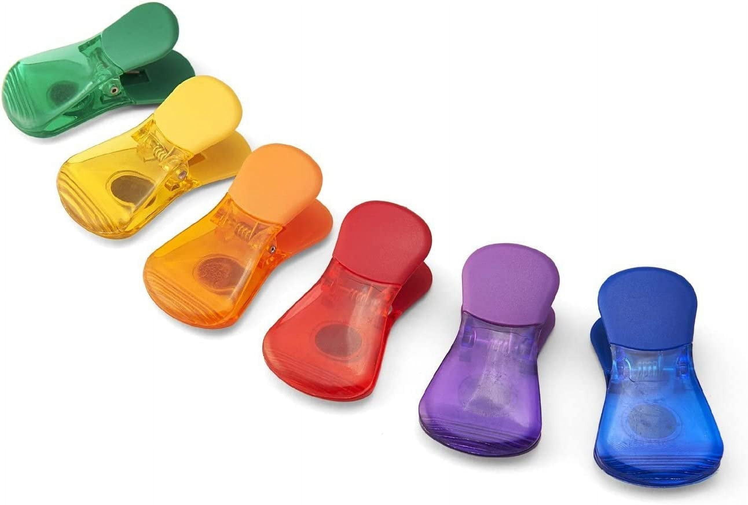 Classic Wide Bag Clips, 6 CT, Colors may vary - Walmart.com