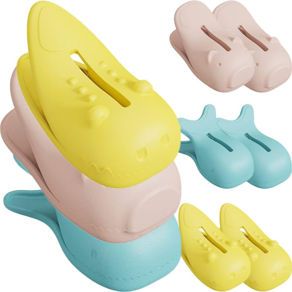 Classic Wide Bag Clips Dolphin Shaped Magnetic Food Clips Heavy Duty ...