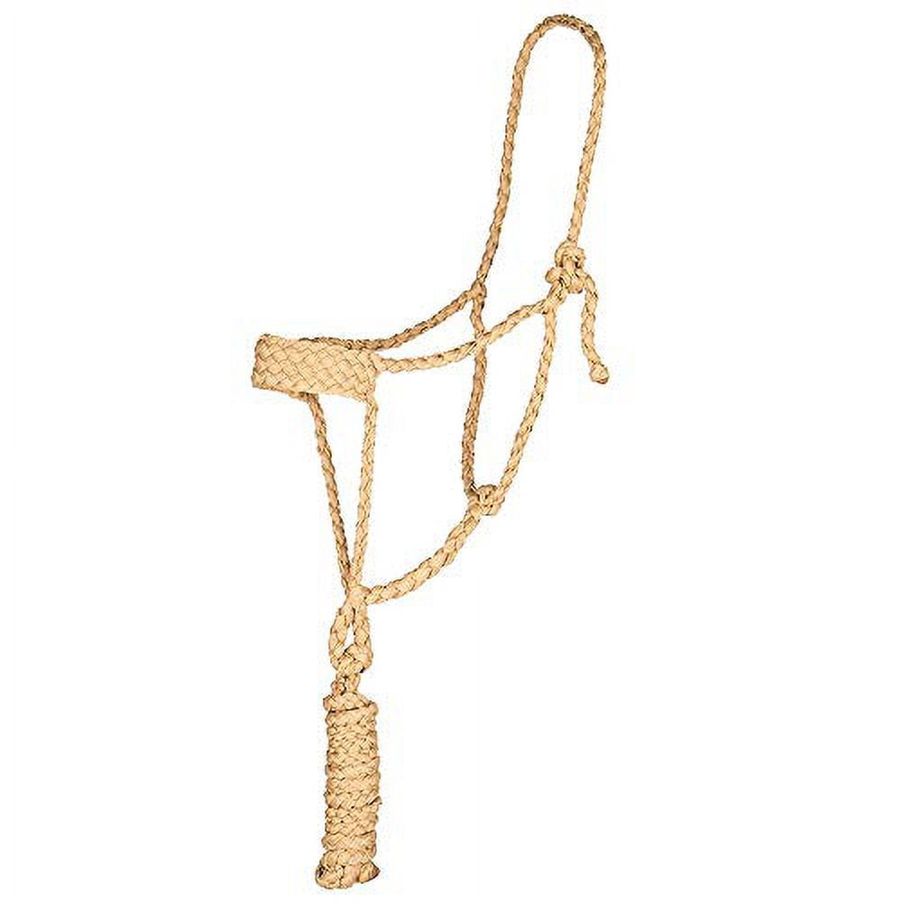 Classic Wide Nose Mule Tape Halter with Lead Rope - Walmart.com