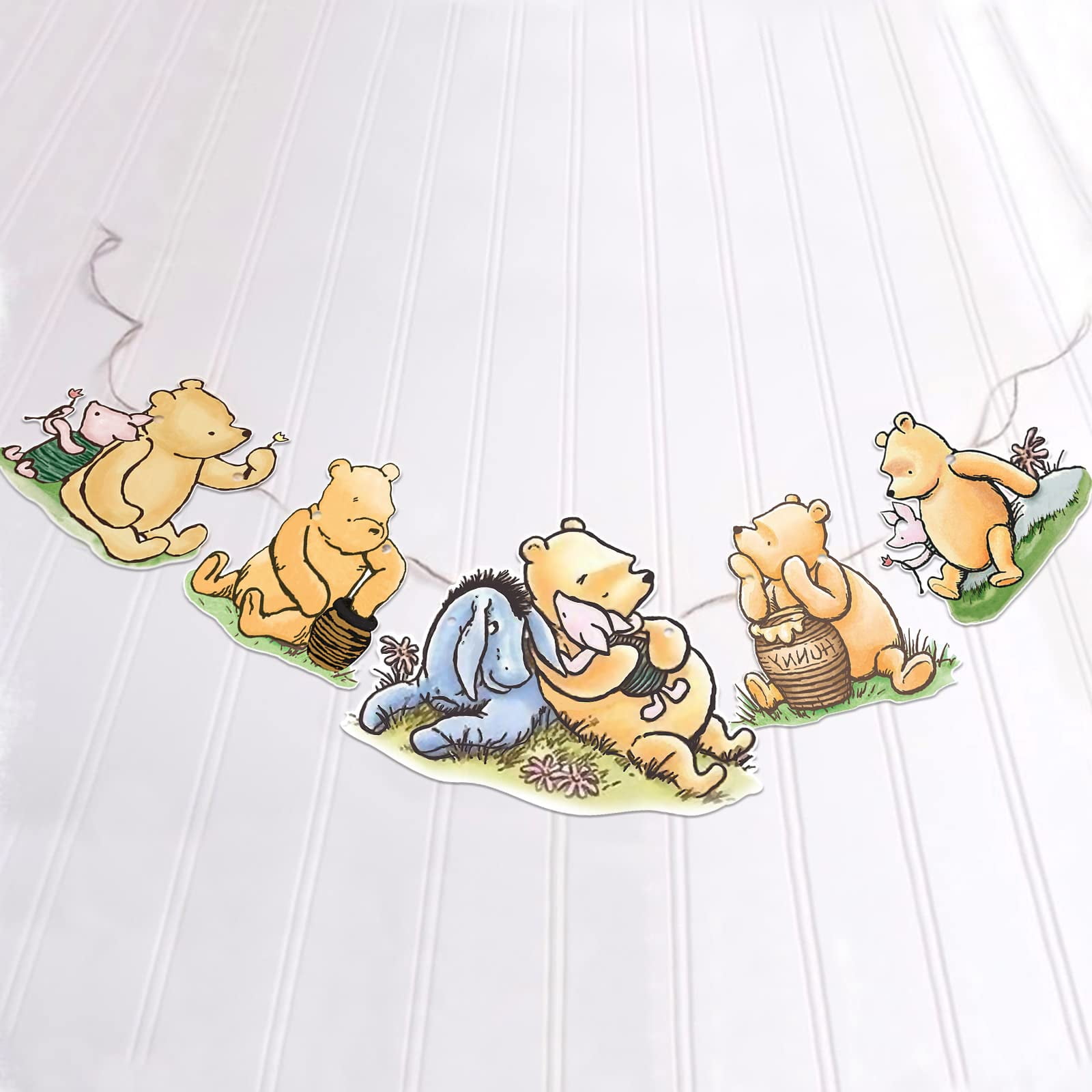 Classic Winnie Banner for The Pooh Baby Shower Decorations The Pooh ...