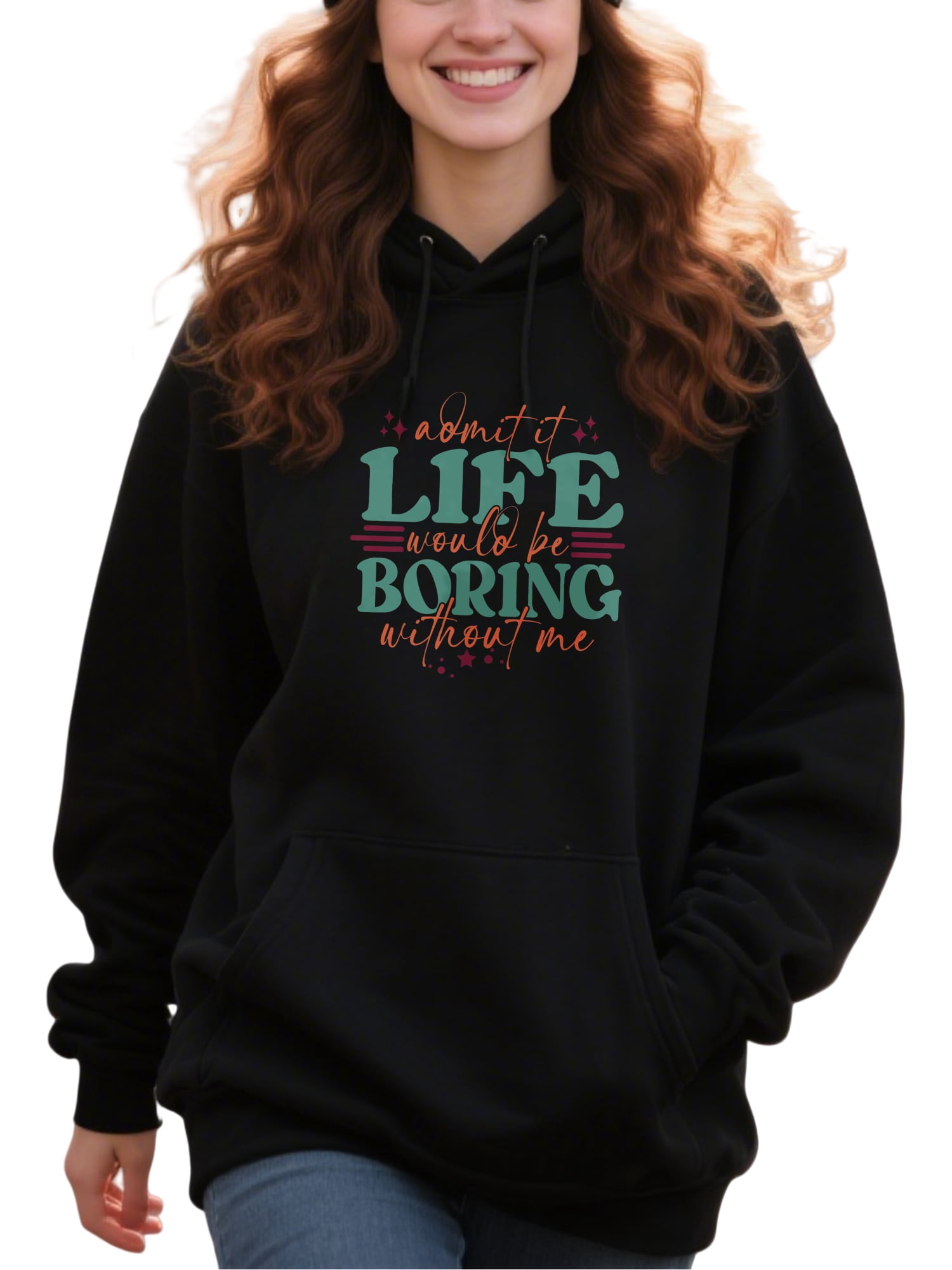Classic Wit Sarcastic Quotes Hoodie for Men Women, Funny Pullover ...