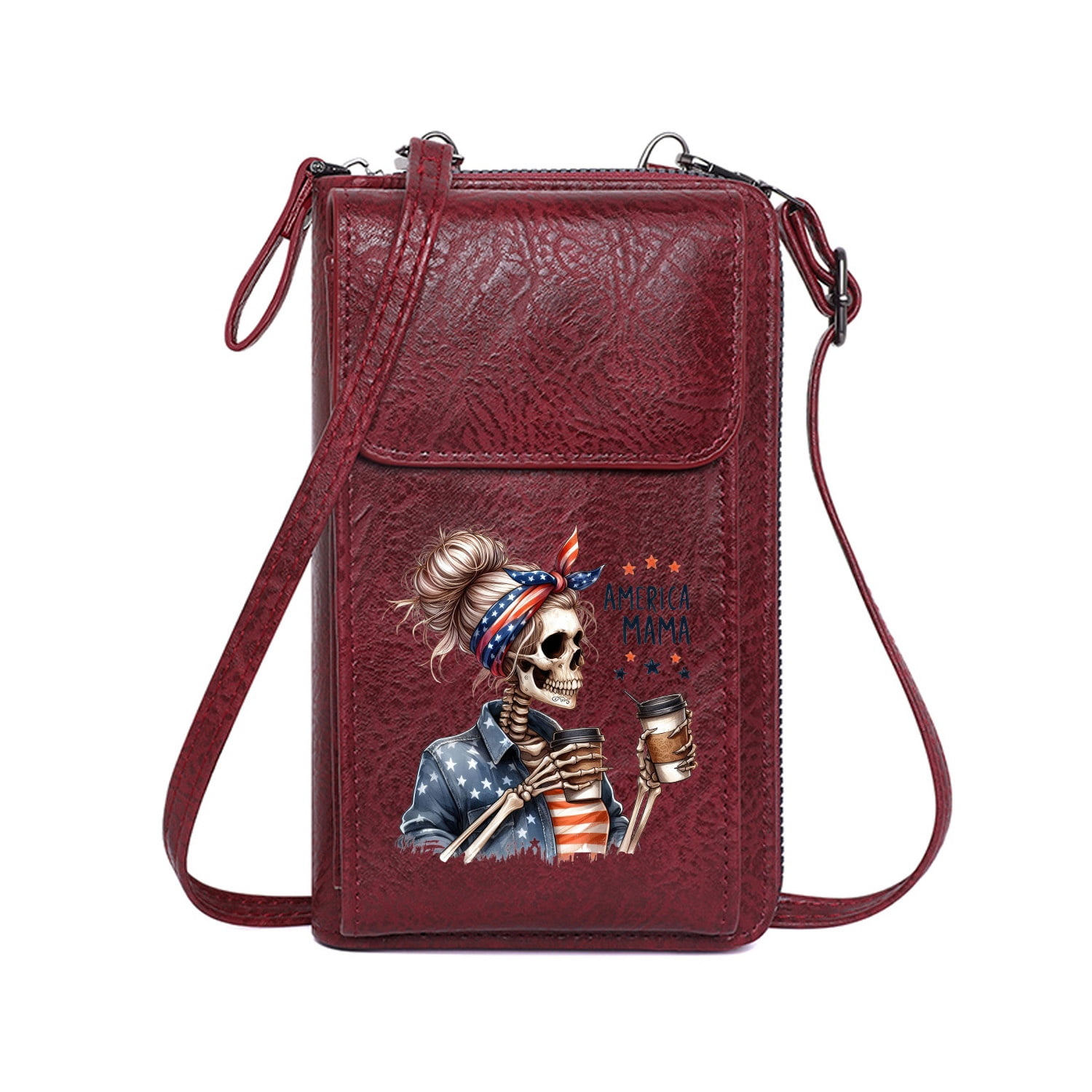Classic Women Messenger Bag Geometric Pattern Ladies Messenger Fits ...