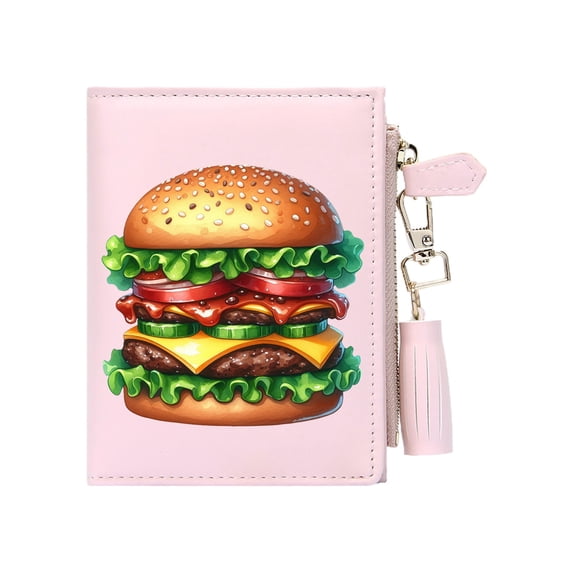 Classic Women Short Wallet Minimalist Design Card Holder Wallet PU ...