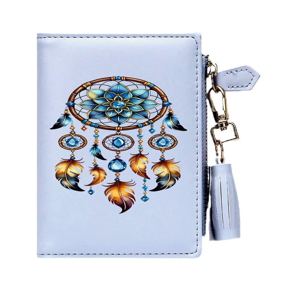 Classic Women Wallet Geometric Pattern Purse PU Leather Stylish Design ...