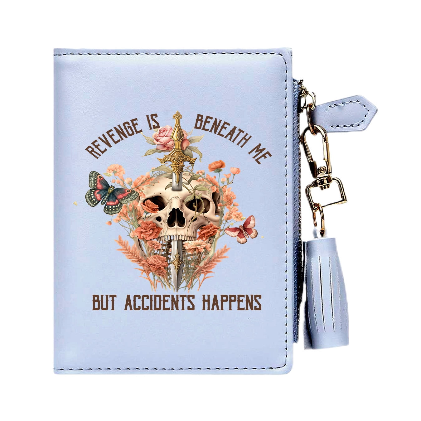 Classic Women Wallet Purse Flower Pattern Short Wallet PU Leather Long ...