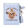 Classic Women Wallet Purse Flower Pattern Short Wallet PU Leather Long ...