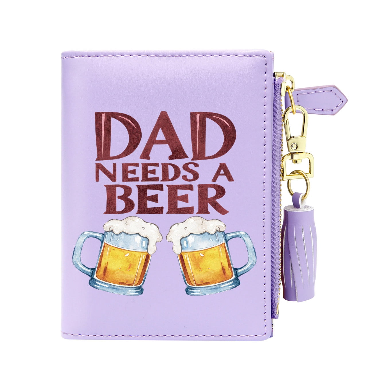 Classic Women Zipper Wallet Fashion Print Card Holder Wallet PU Leather ...