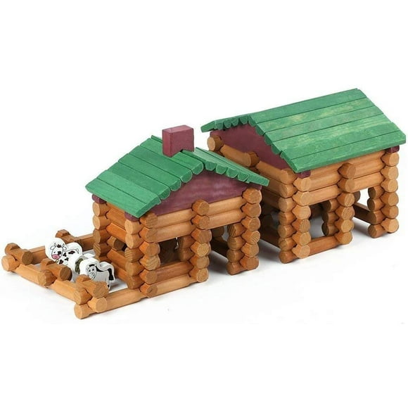 Log Cabin Building Model Toys