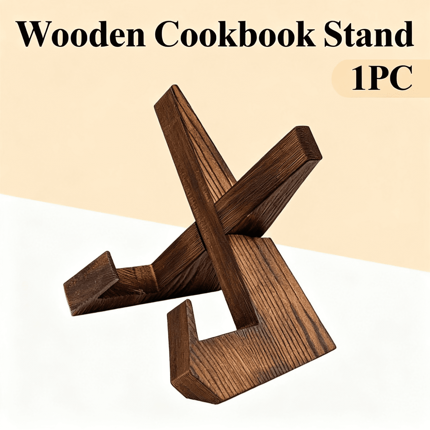 Classic Wooden All-in-One Display Easel,Gift as a Cookbook Stand ...