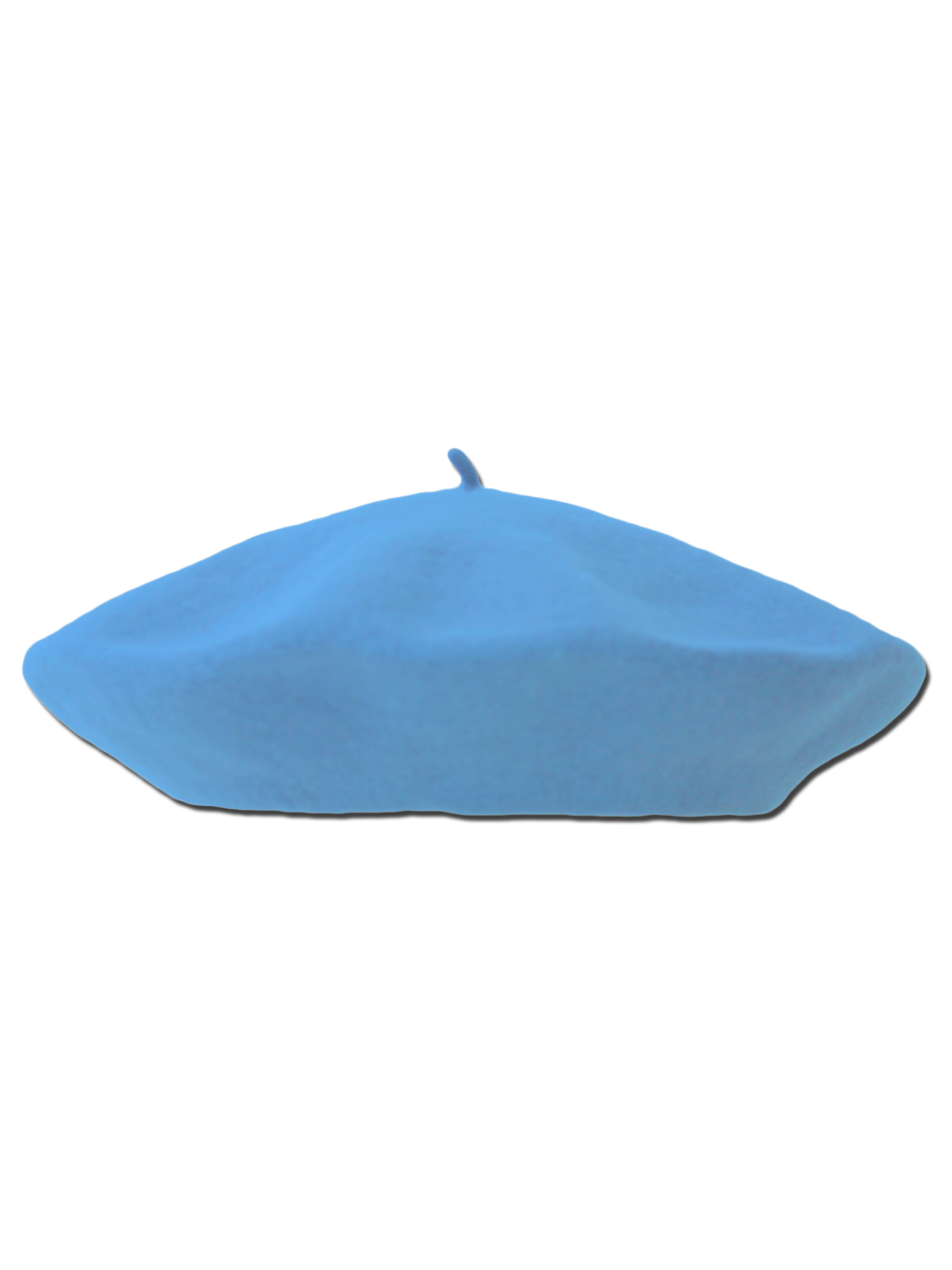 Classic Wool Beret One Size Adult - , Baby Blue - Walmart.com