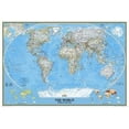 Classic World Map Mural - Walmart.com