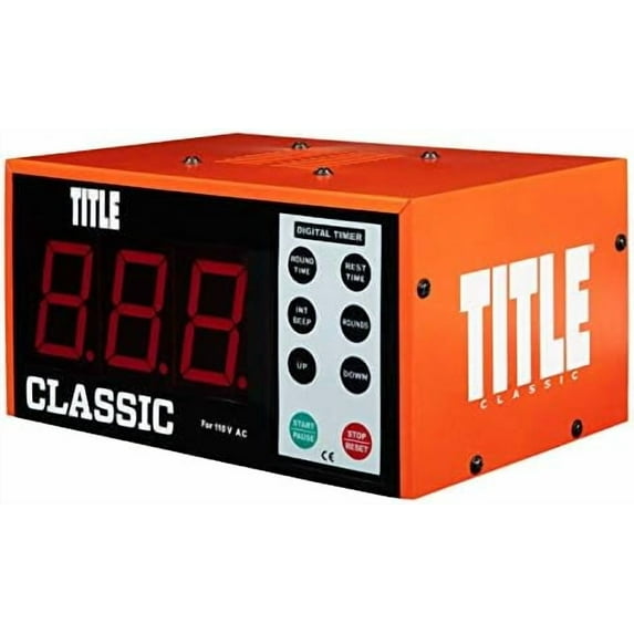 Classic XL Digital Gym Timer - Interval & Workout Timer, Boxing ...