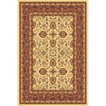 Classic Yazd 3.3X5.3 2803-130 Crm-Red Rectangle Rug - Walmart.com