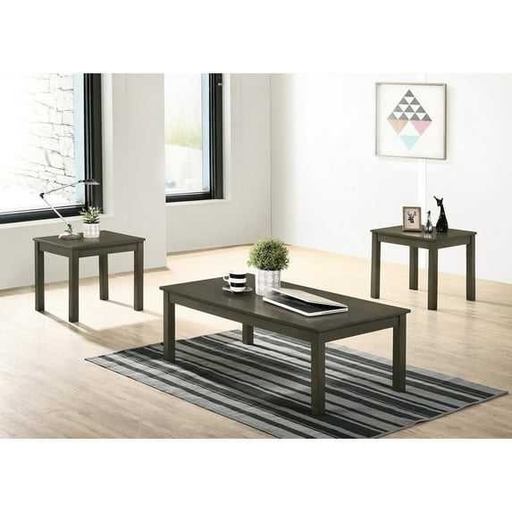 Classic and contemporary 3 - piece coffee table set - Beautifies your ...
