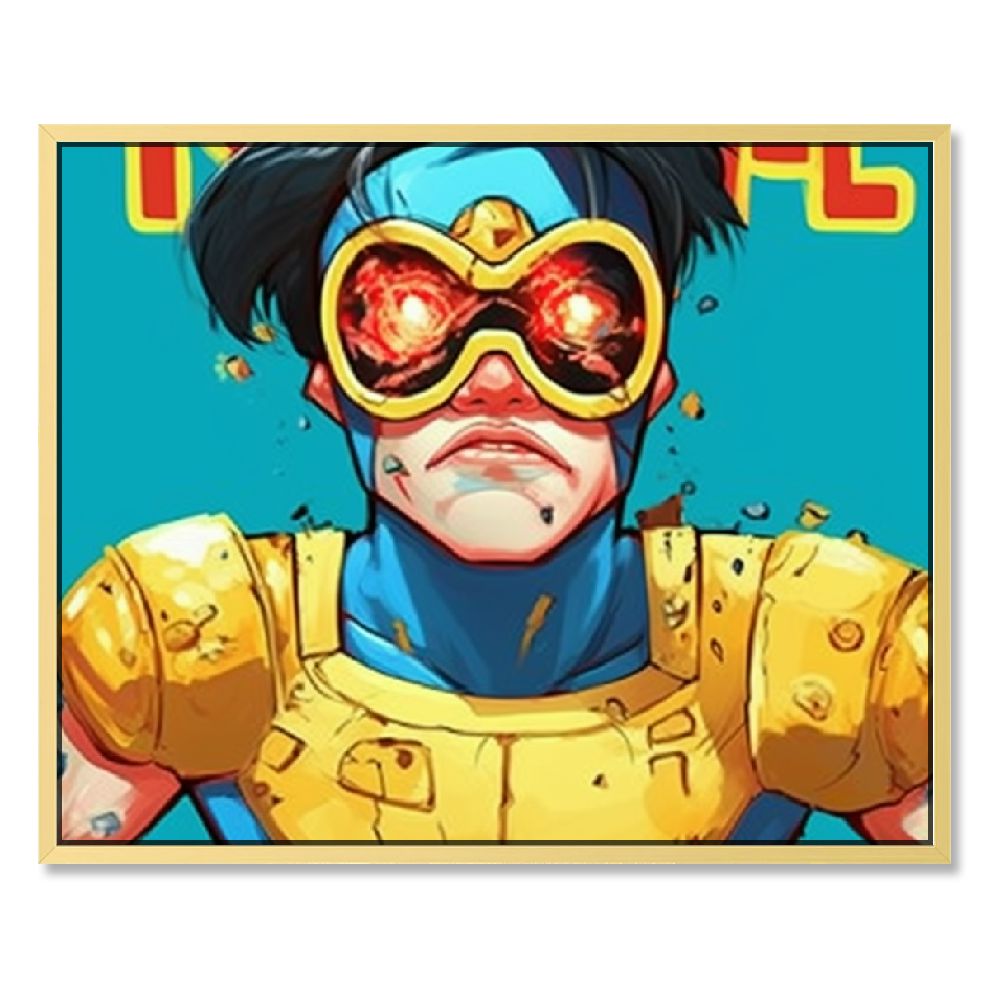 Classic animation film and television Poster Metal Invincible Wall Art ...