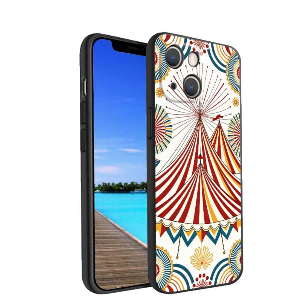 Classic-carnival-tent-patterns-2 phone case for iPhone 13 for Women Men ...