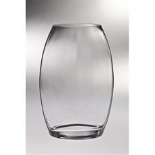 Large Clear Glass Vase