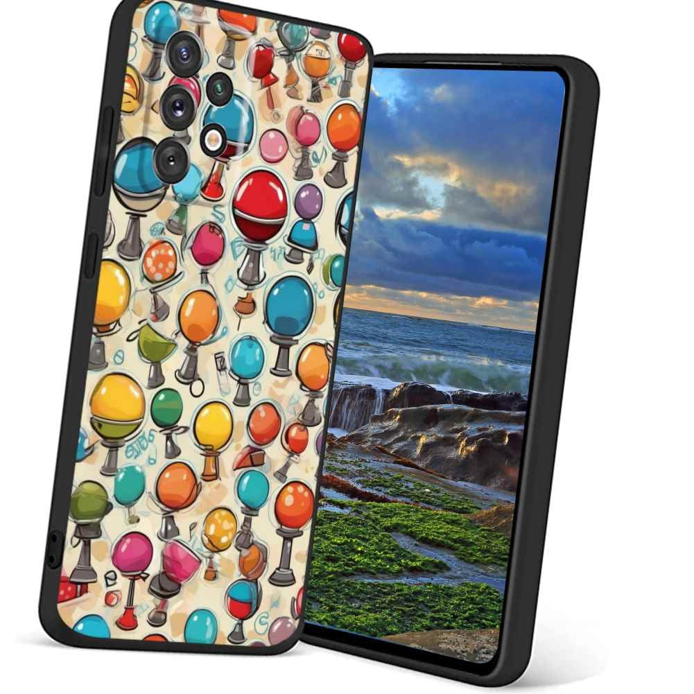 Classic-gumball-machine-patterns-1 phone case for Samsung Galaxy A52 5G ...
