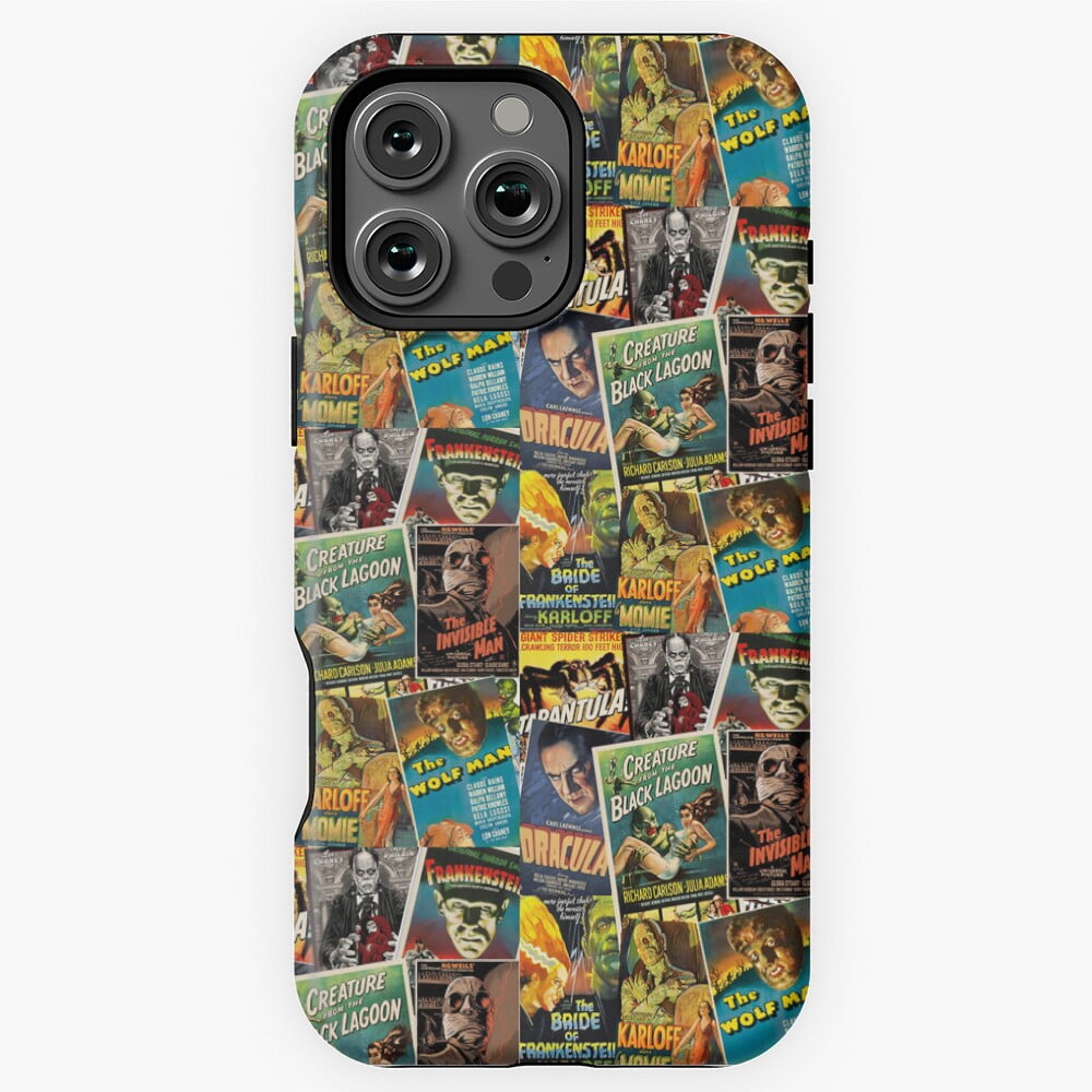 Classic movie monsters Phone Case for iPhone 16 15 14 13 12 11 Pro Max ...