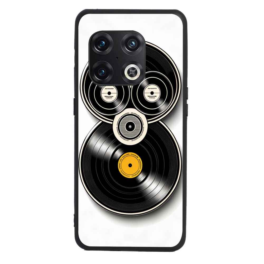 Classic-vinyl-disc-emblems-1 phone case for OnePlus 10 Pro 5G for Women ...