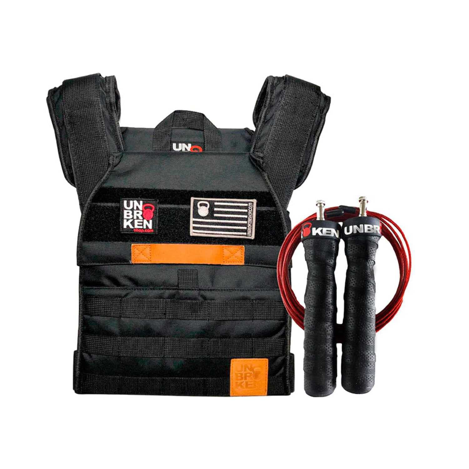 Classic weight vest + Jump Rope - Walmart.com