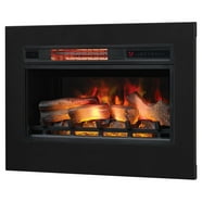 Costway 18'' Electric Fireplace Insert Freestanding & Recessed Heater ...