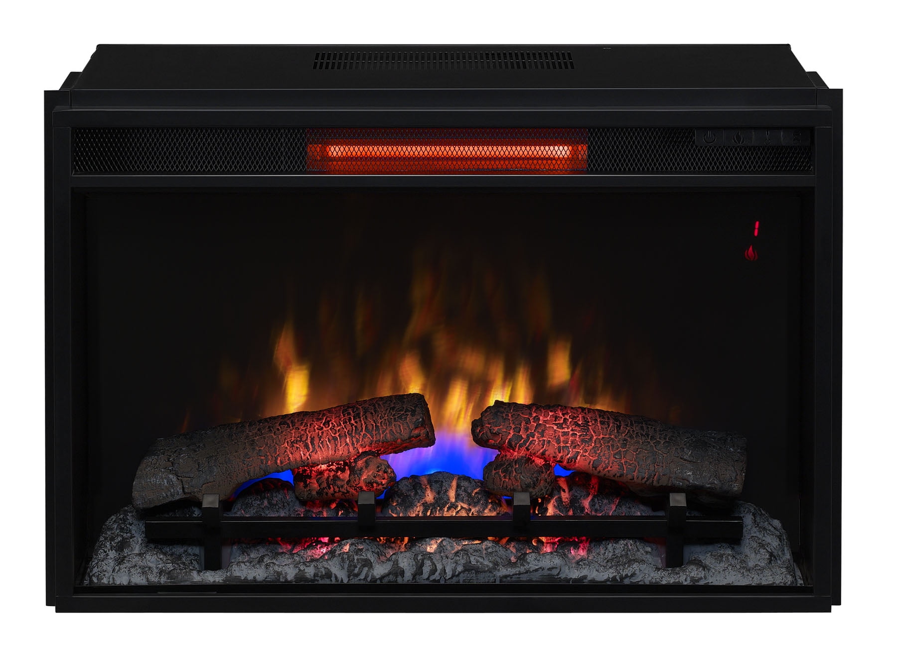 ClassicFlame 26" Infrared Quartz Electric Fireplace Insert with Safer ...