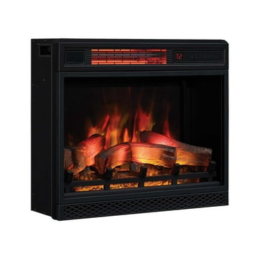 e-Flame USA 26" Curved Electric Fireplace Insert w/Remote Control ...