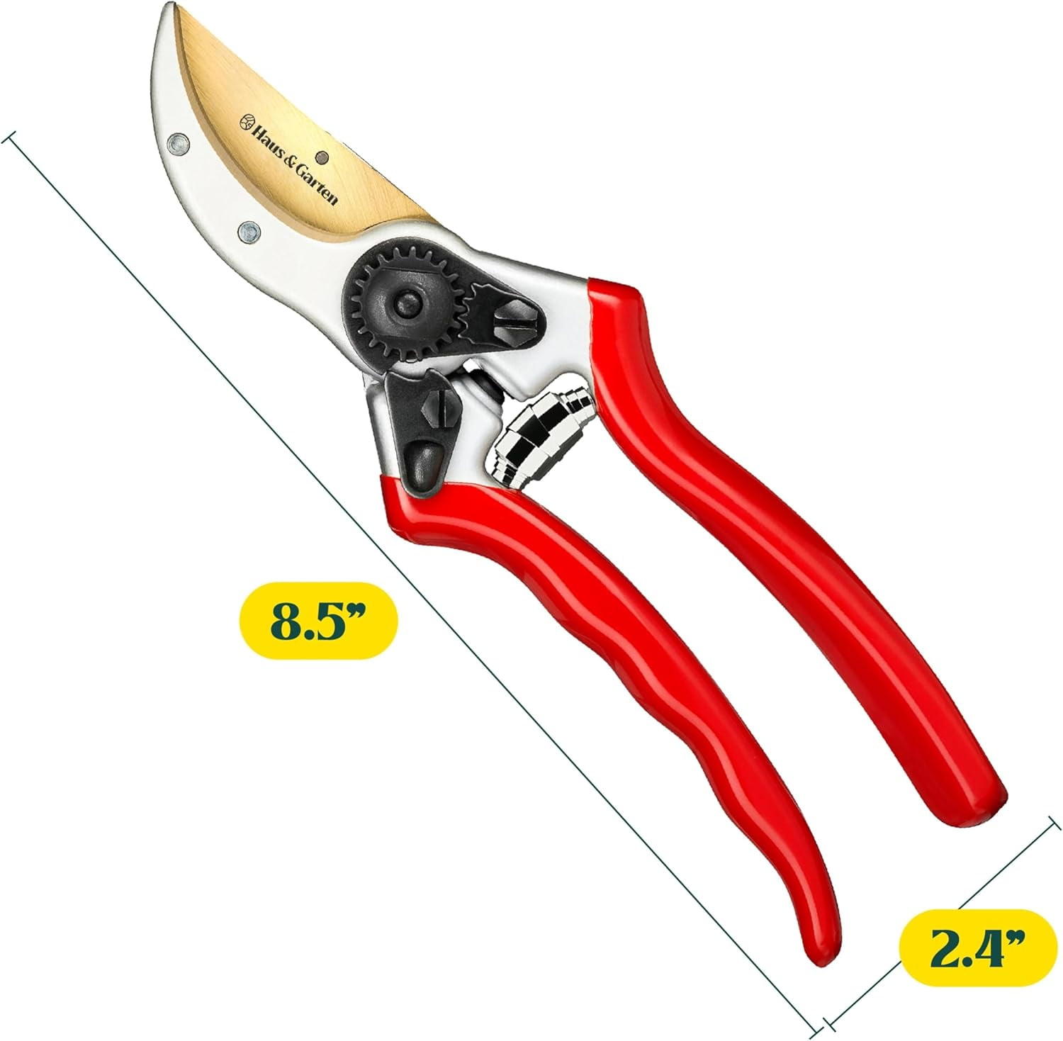 ClassicPRO 8.5" Professional Bypass Pruning Shears - Heavy Duty Garden ...