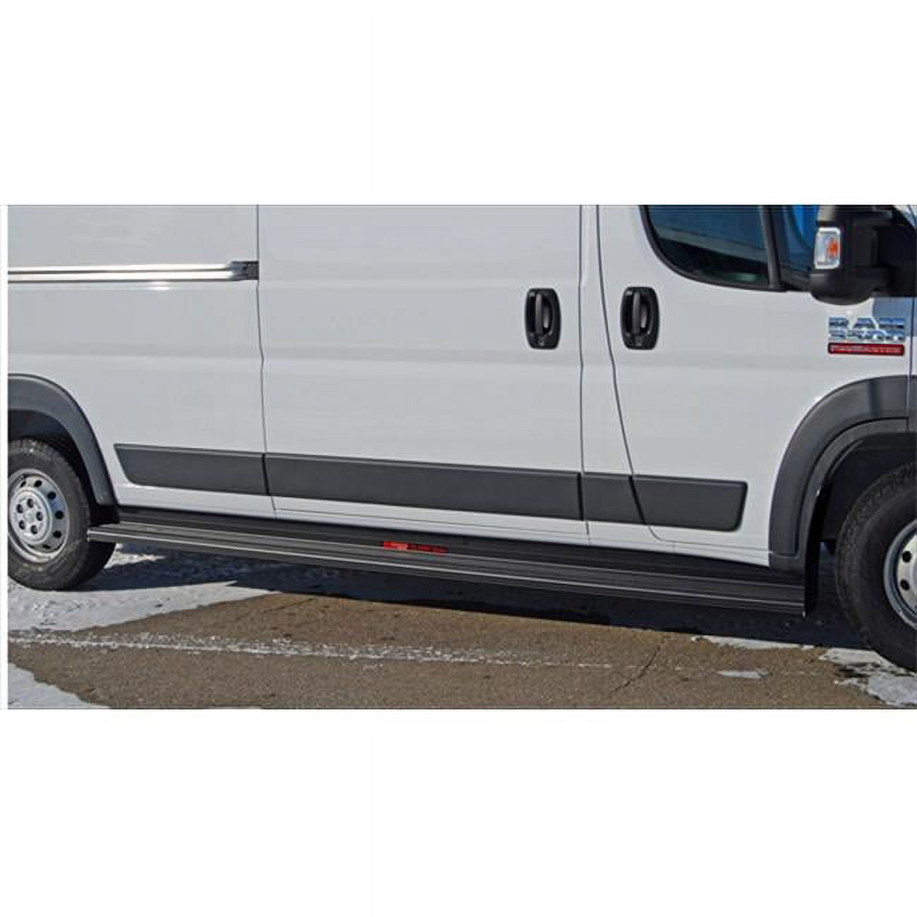 ClassicPro Series Extruded 4 In. Black Aluminum Running Boards - Black ...
