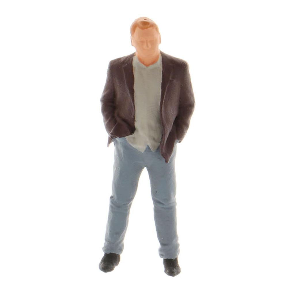 Classical 1/64 Scale People Figures Diorama Scene Scenario Model .9cm ...