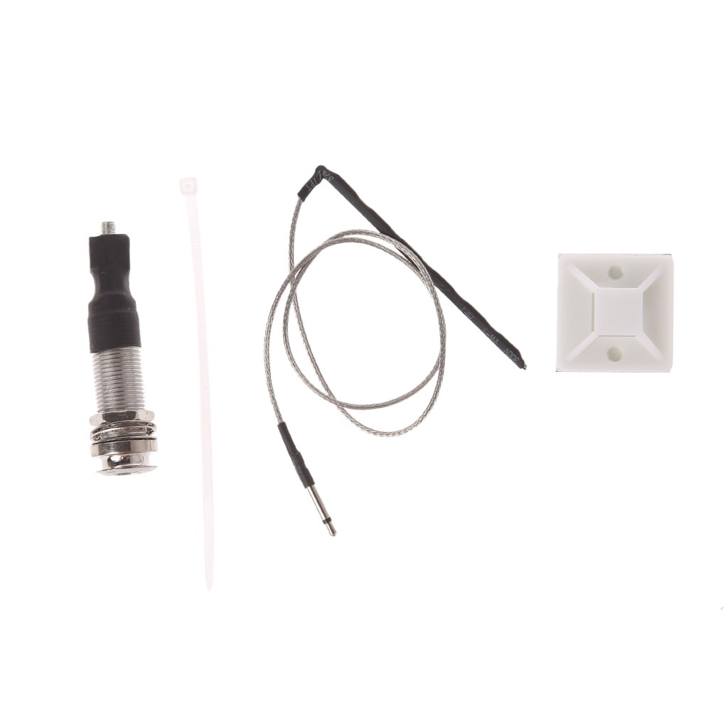 Classical Acoustic Guitar Pickup Piezo Stick Under-Saddle End Pin 6 ...