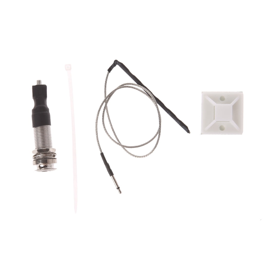 Classical Acoustic Guitar Pickup Piezo Stick Under-Saddle End Pin 6 ...
