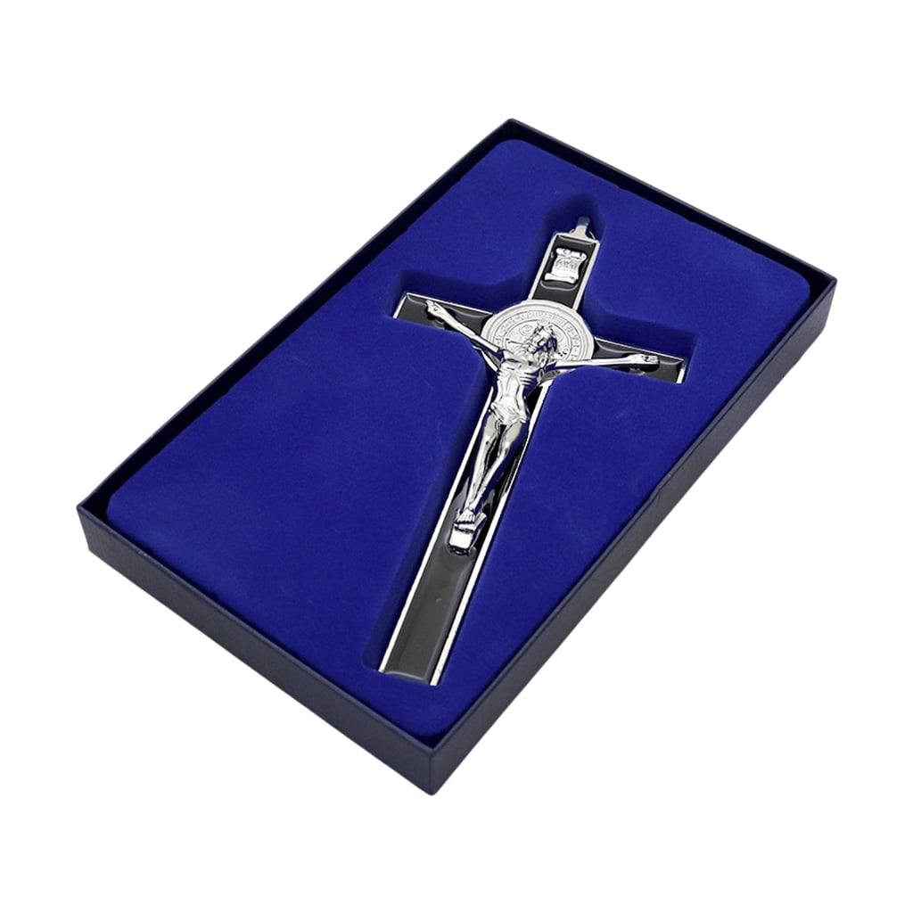 Classical Alloy Catholic Crucifix Decoration For Appreciating Religious ...