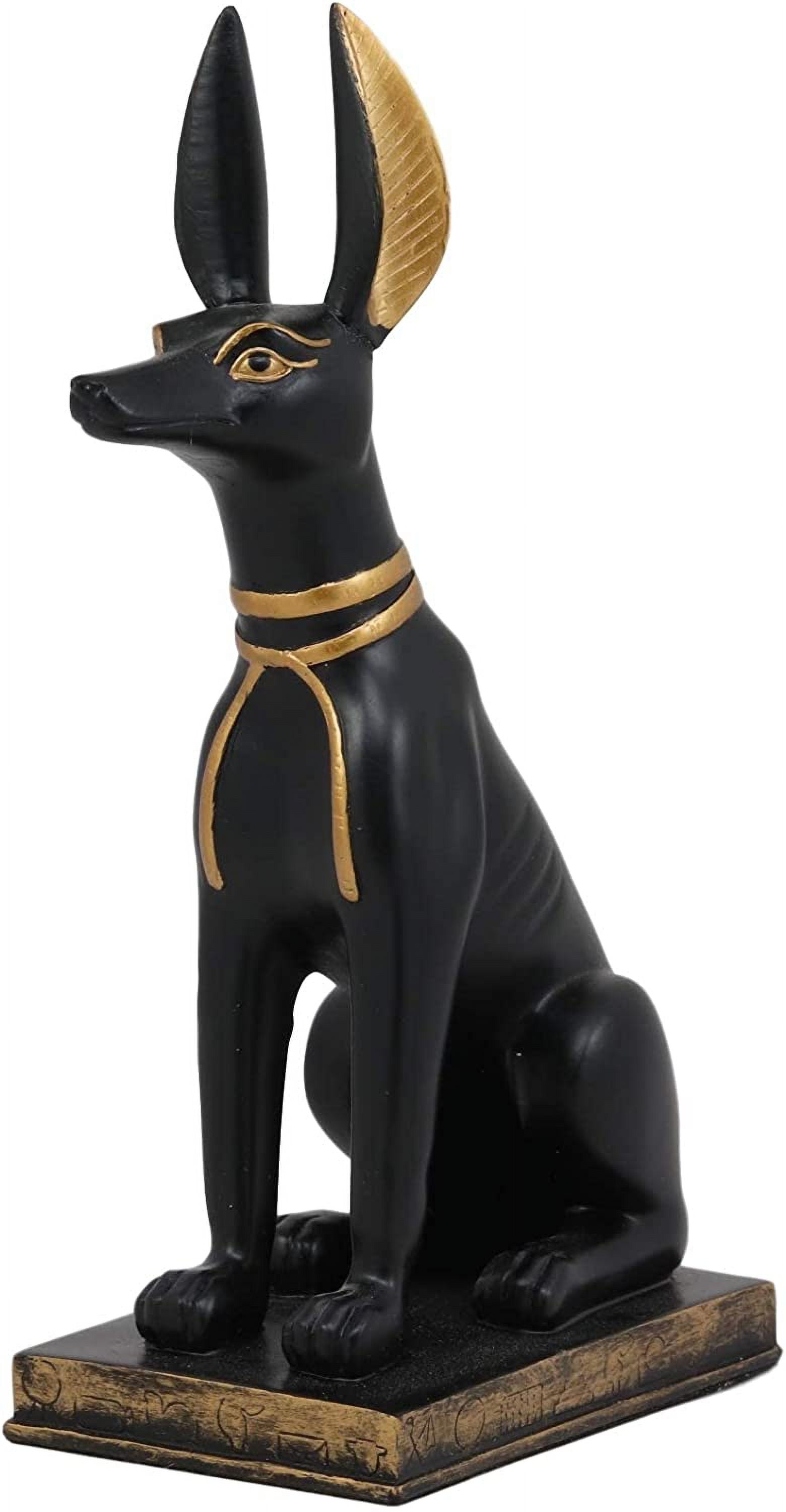 Classical Ancient Egyptian Anubis Statue 9" Tall God of The Afterlife ...