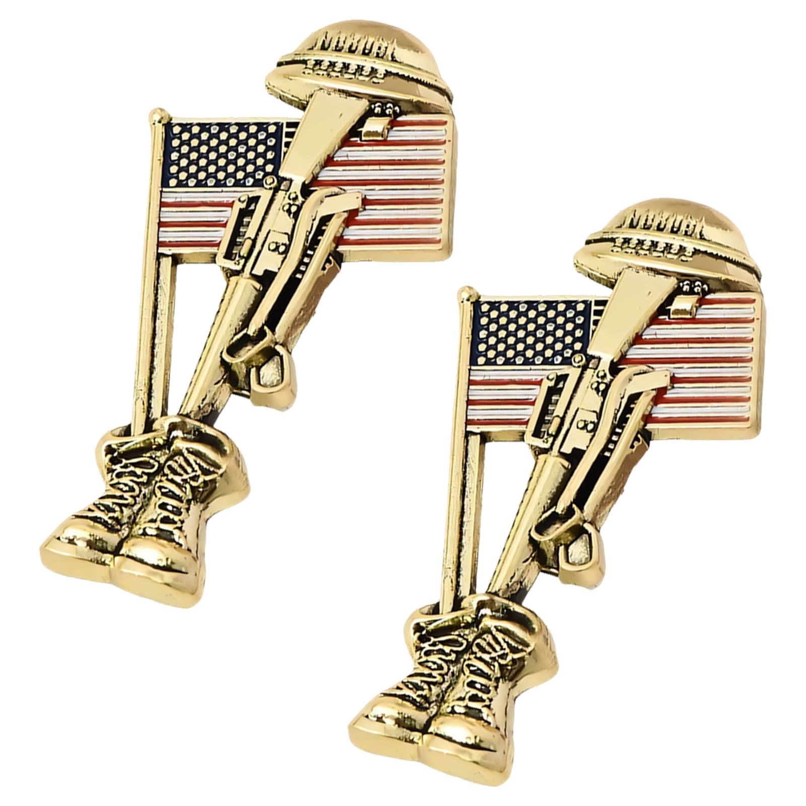 Classical Armed Commemorative Badge Elegant Metal Design Men's Armed ...