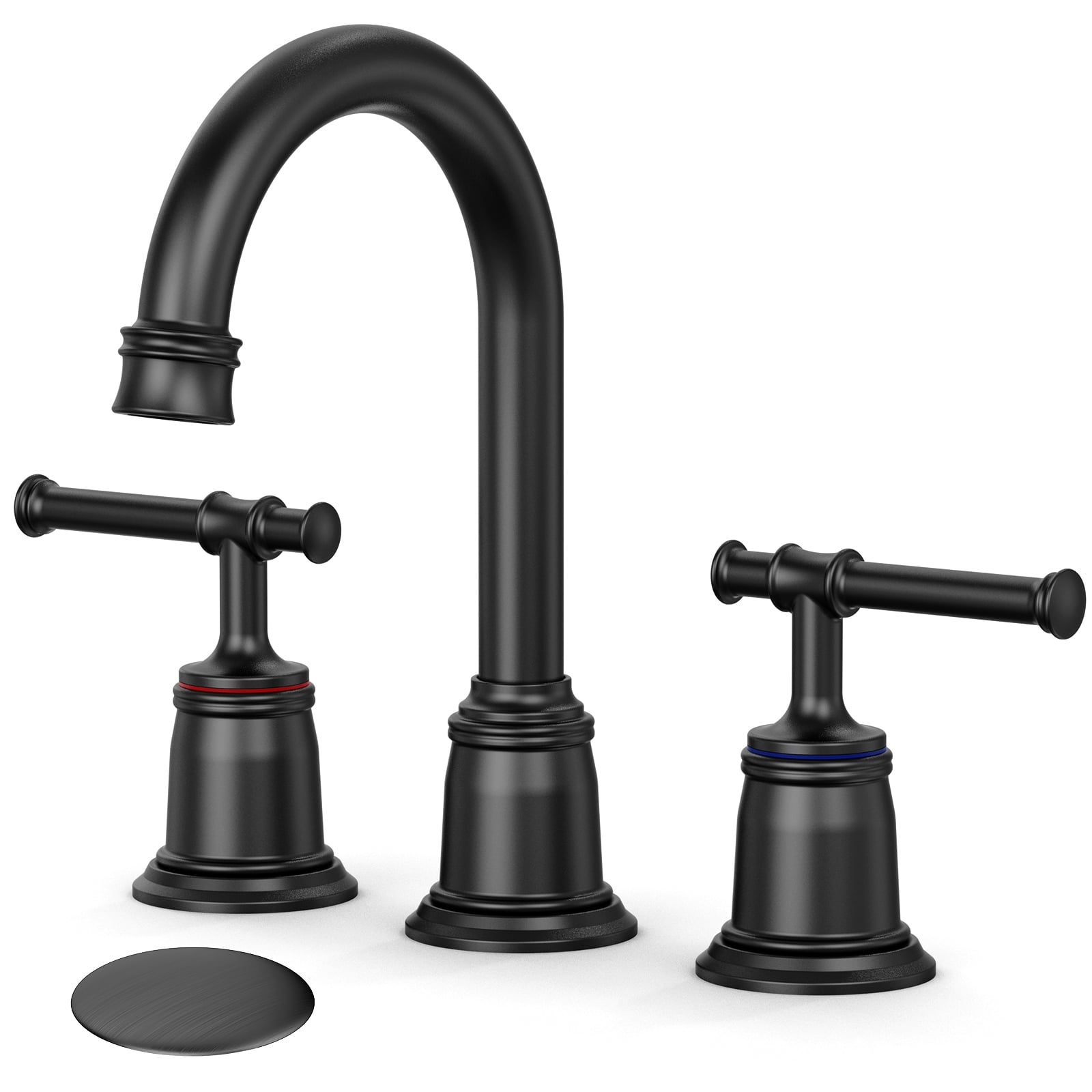 Classical Bathroom Faucets for Sink 3 Holes, 8 inch Bathroom Faucet ...