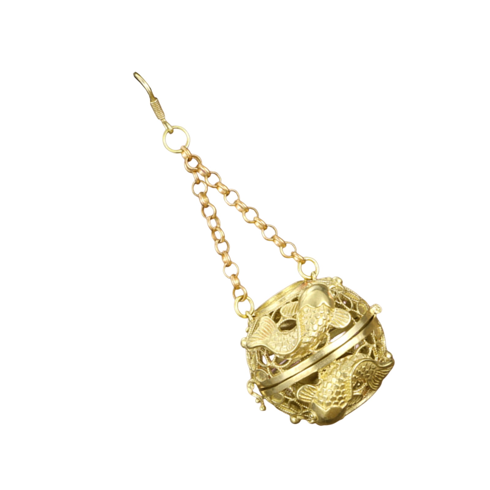 Classical Brass Aromatherapies With Detailed Hollowout Antique Incenses ...