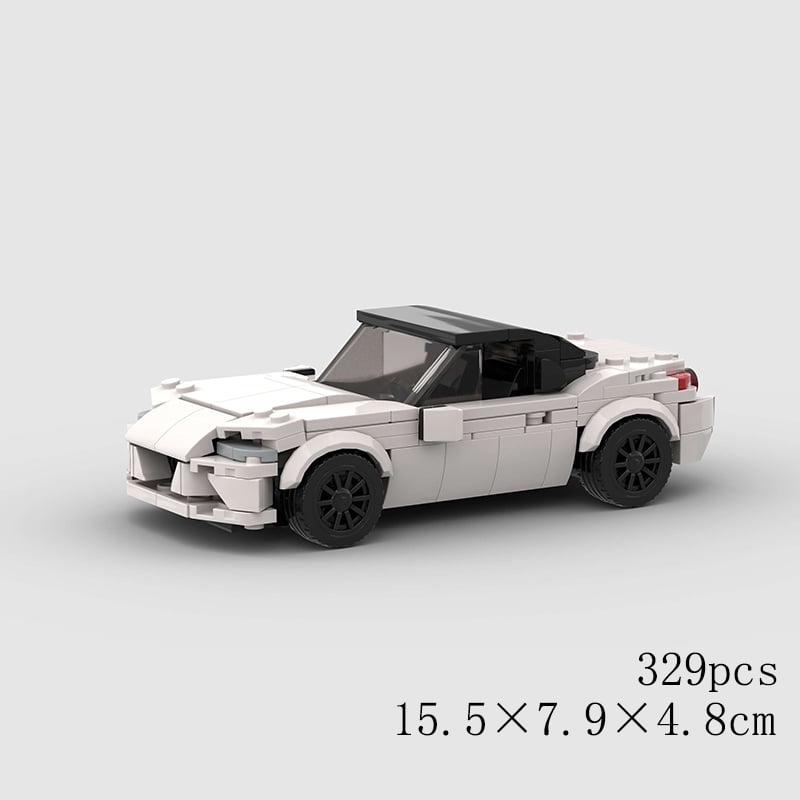 Classical Car Speed Champions MOC SUV Racing Model Building Bricks ...