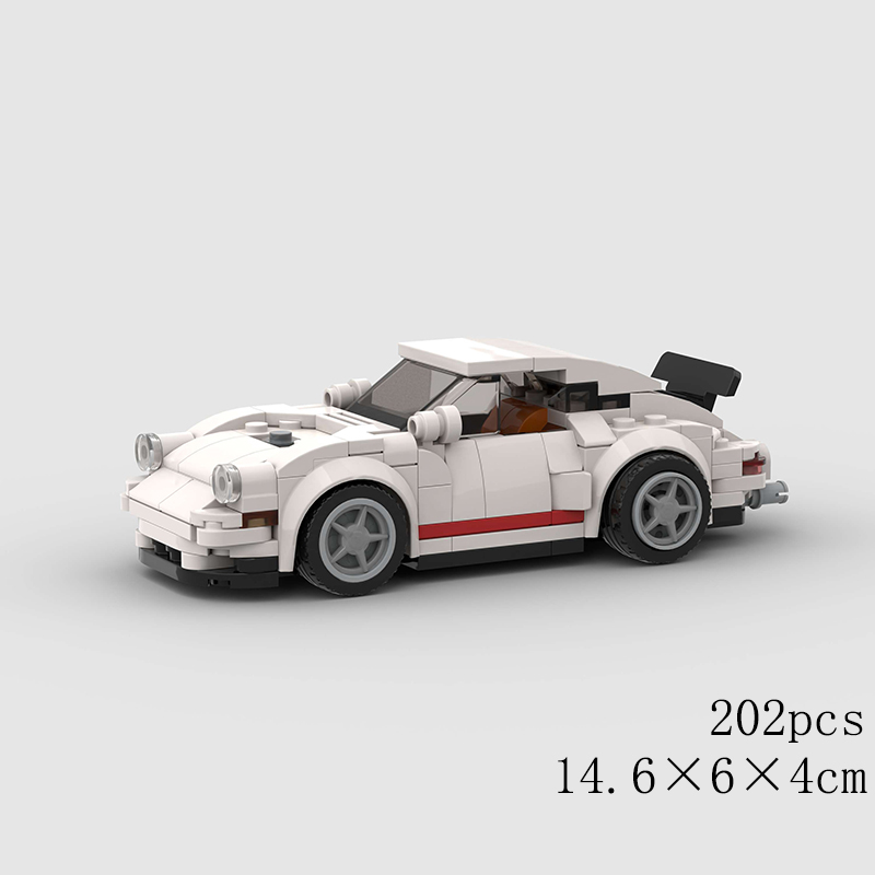 Classical Car Speed Champions MOC SUV Racing Model Building Bricks ...