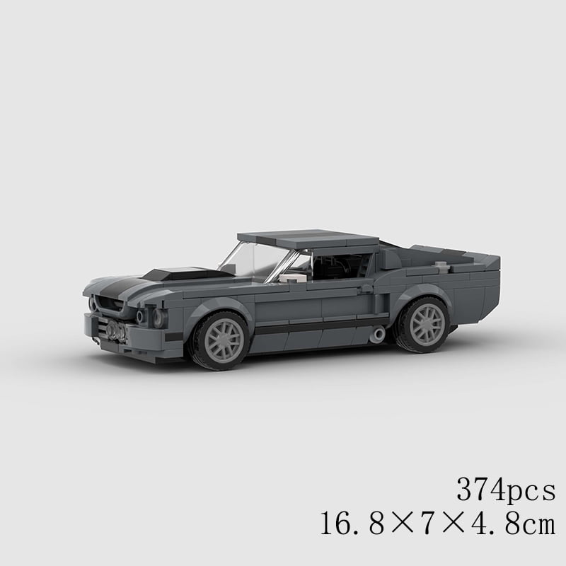 Classical Car Speed Champions MOC SUV Racing Model Building Bricks ...