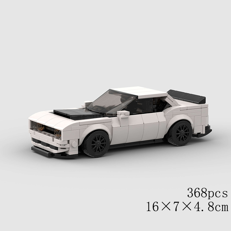 Classical Car Speed Champions MOC SUV Racing Model Building Bricks ...