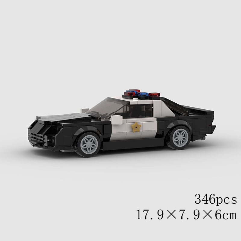 Classical Car Speed Champions MOC SUV Racing Model Building Bricks ...