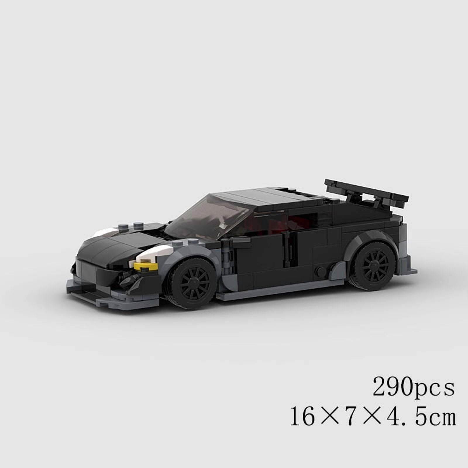 Classical Car Speed MOC SUV Racing Police Model Building Bricks ...