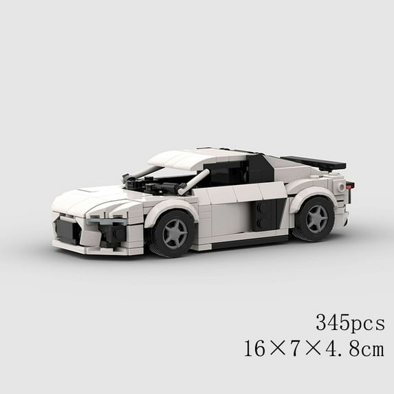 Classical Car Speed MOC SUV Racing Police Model Building Bricks ...