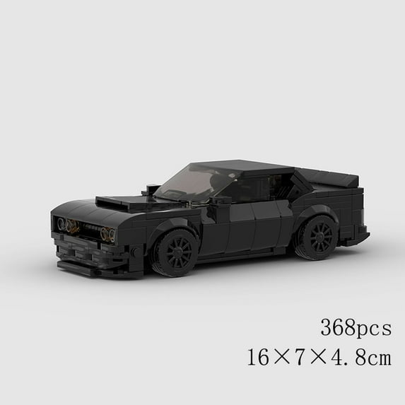 Classical Car Speed MOC SUV Racing Police Model Building Bricks ...