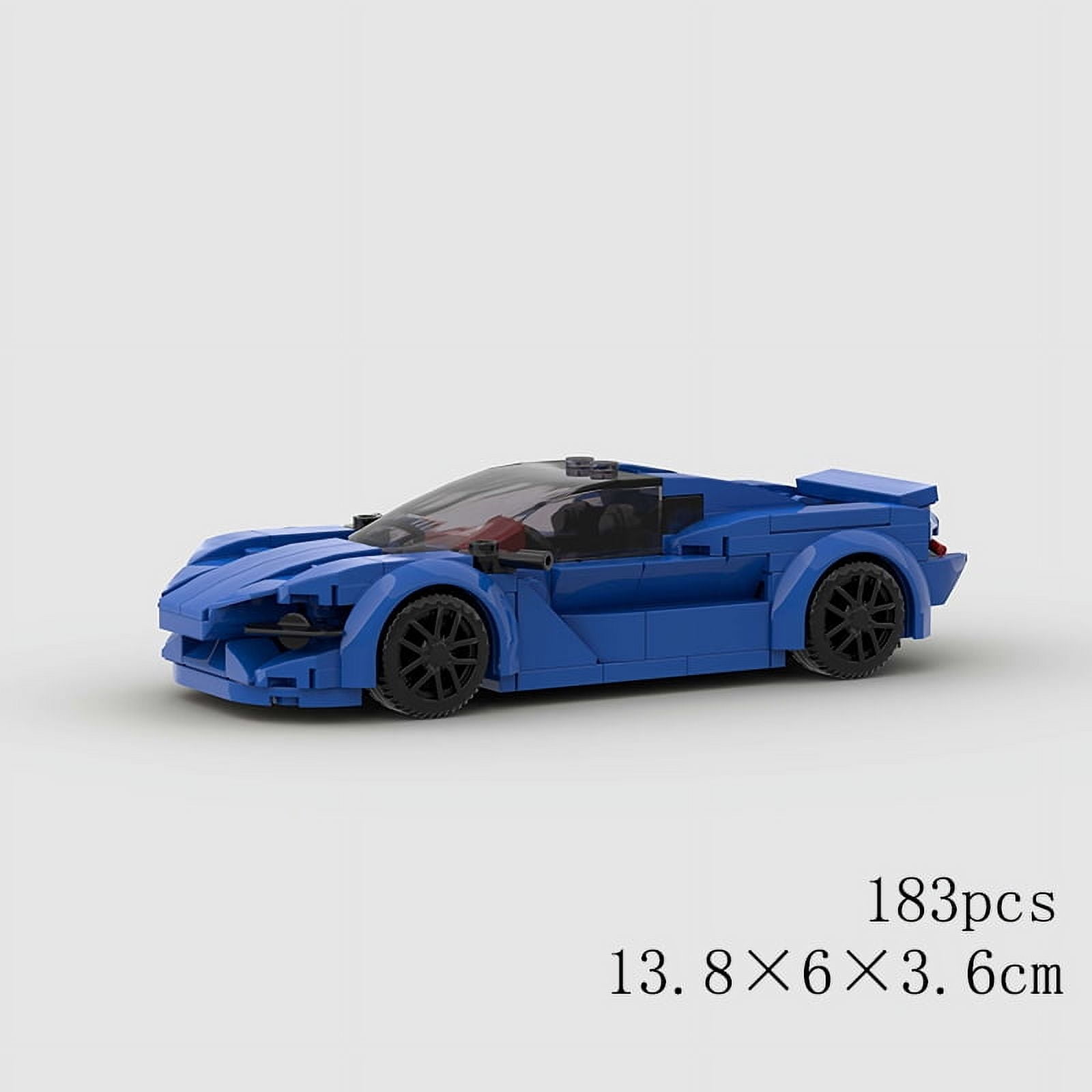 Classical Car Speed MOC SUV Racing Police Model Building Bricks ...