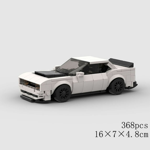 Classical Car Speed MOC SUV Racing Police Model Building Bricks ...