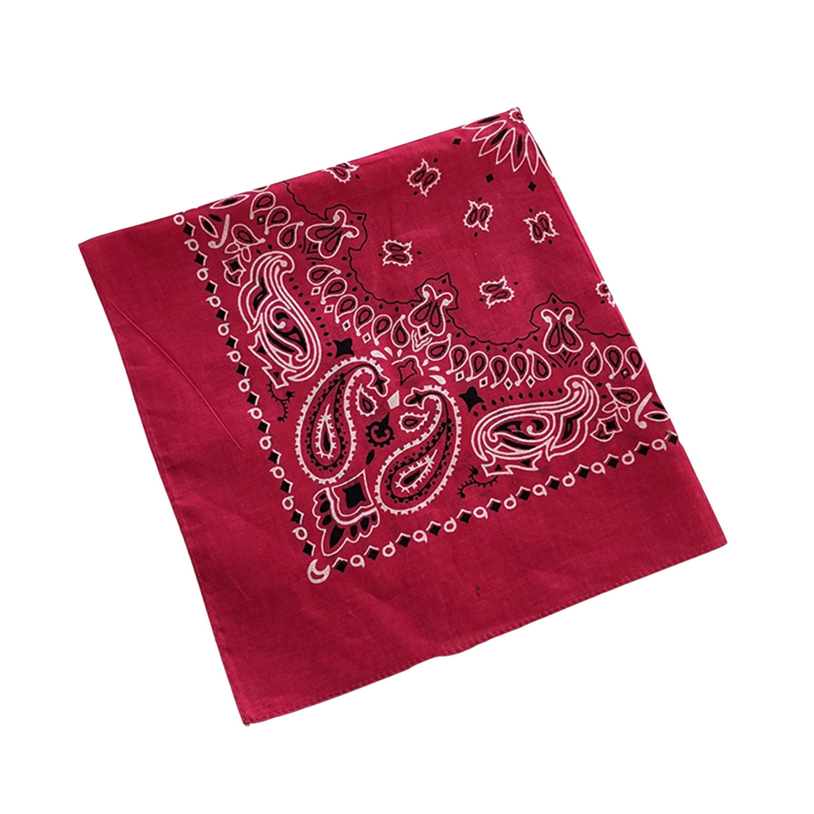 Classical Cashew Print Cotton Bandana Cool Head Wrap Neck Scarf For ...